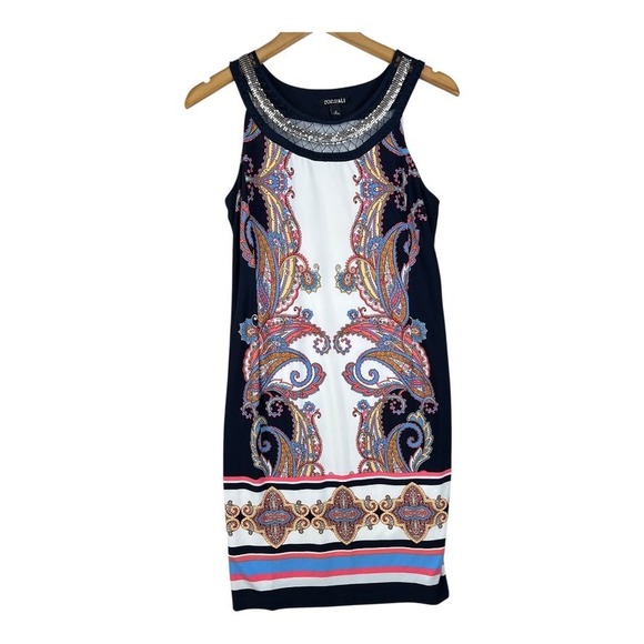Roz & Ali | Dresses | Roz Ali Paisley Print Knee Length Dress Size 6 ...